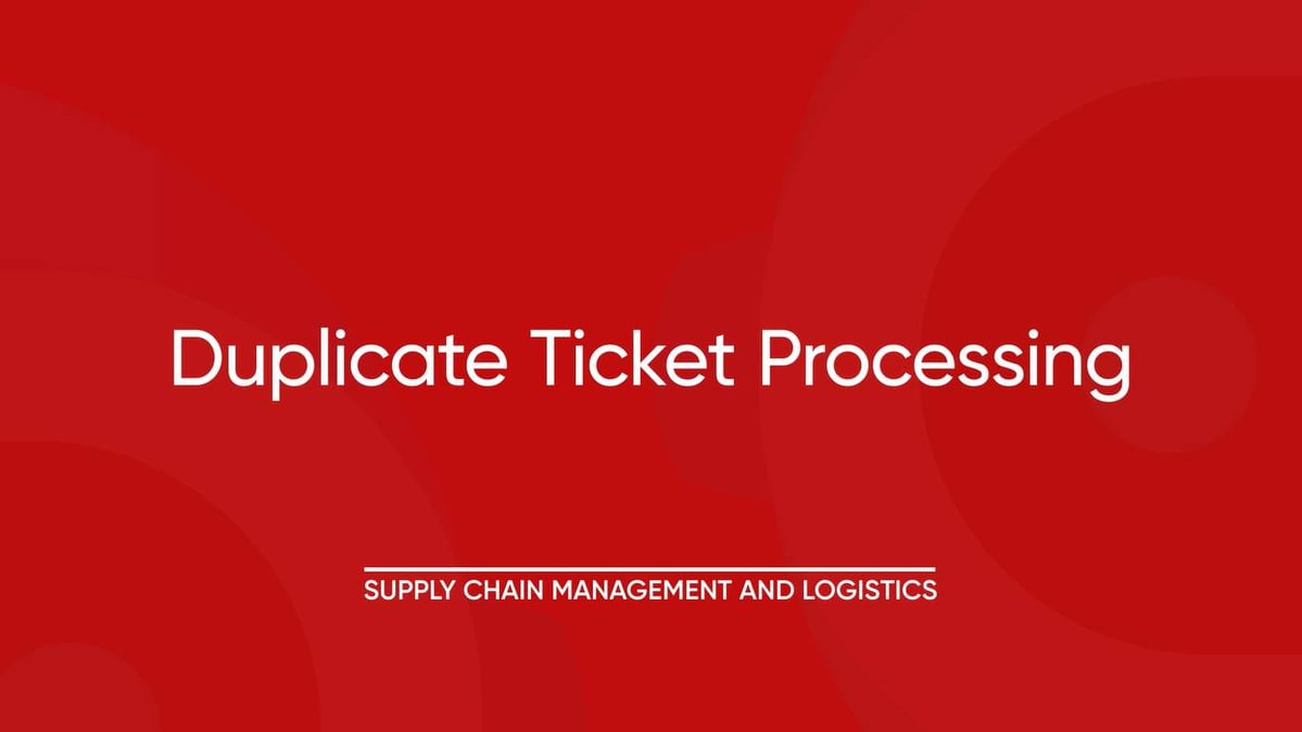 Automate Duplicate Tickets Processing in Logistics: Reduce Efforts by 90%
