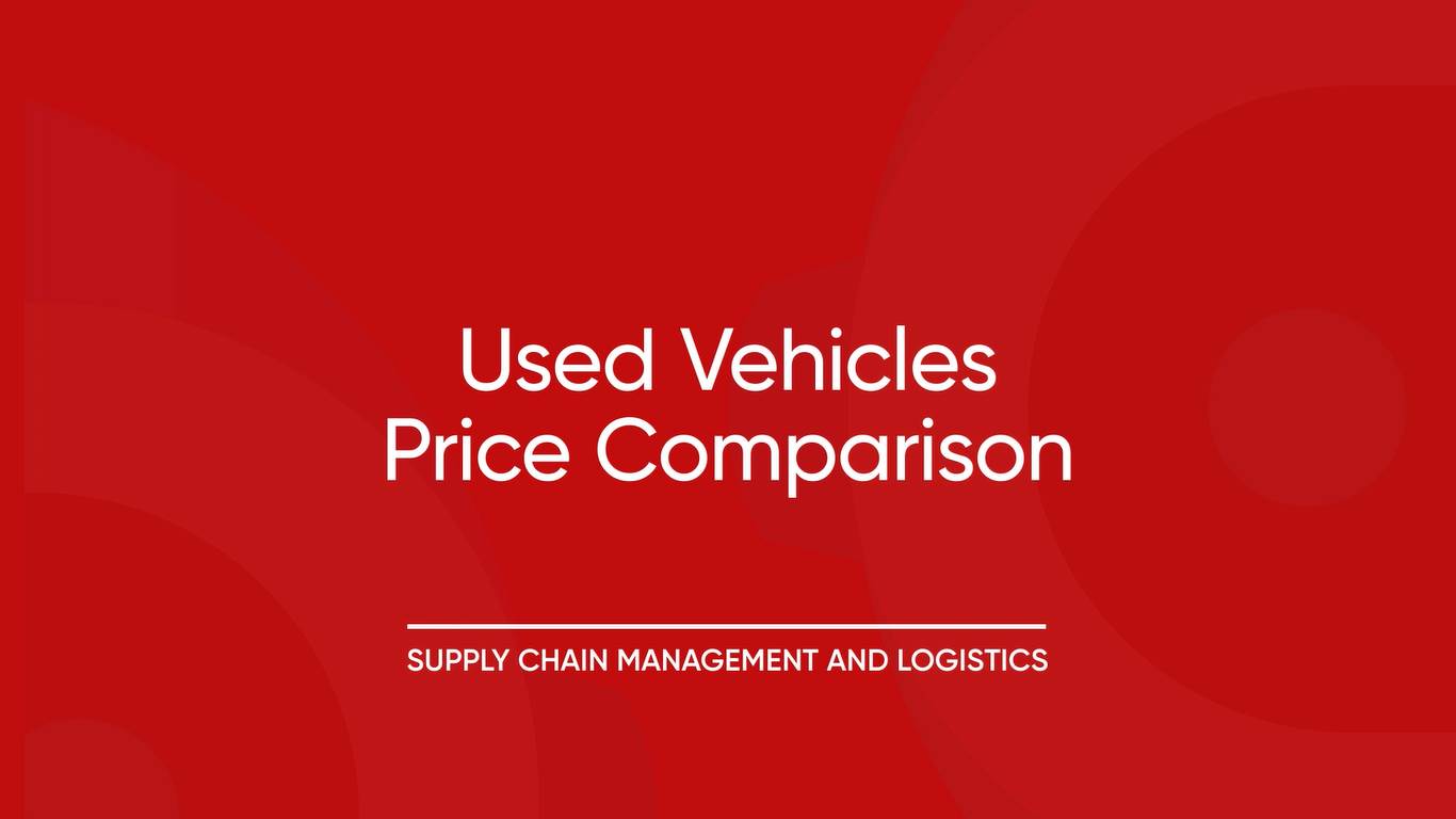 Optimize Fleet Costs by Automating Used Vehicle Procurement Process