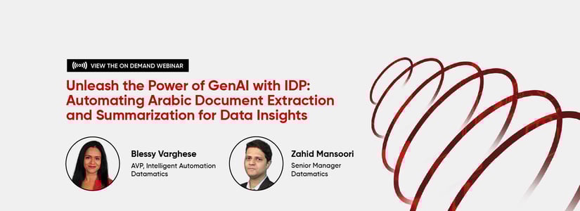 Arabic Text Document Processing & Analysis with IDP & GenAI