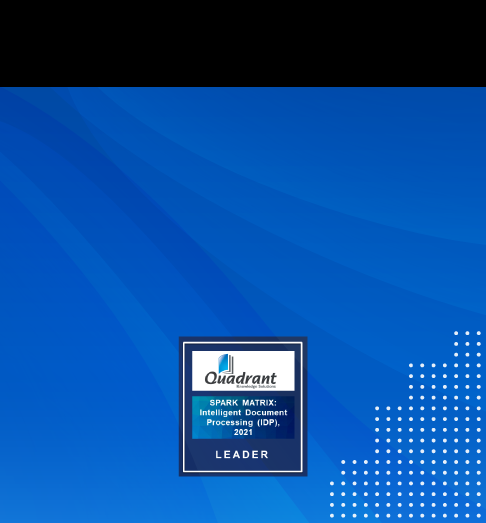 Quadrant SPARK Matrix for Intelligent Document Processing (IDP), 2021